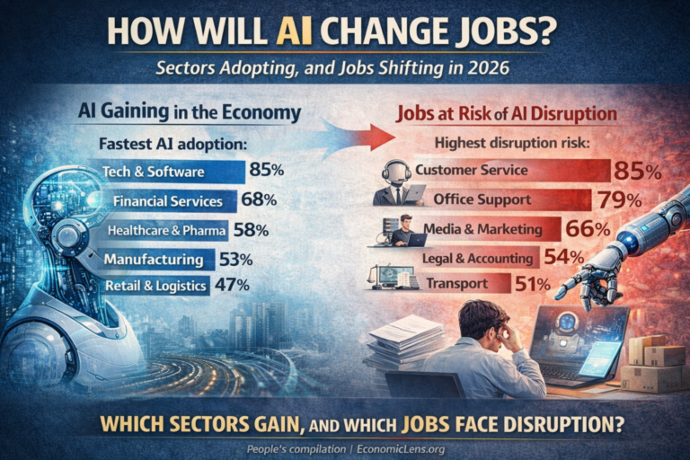 AI Job Disruption 2026 and Shifting Sectoral Risks